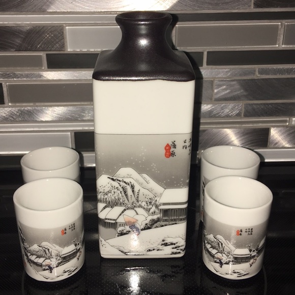 Dining | Authentic Japanese Hot Sake Tea Serving Set | Poshmark